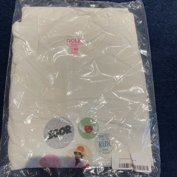Golf Wang | Shirts | Tyler The Creator Igor Pins Xl Tshirt Brand New In ...